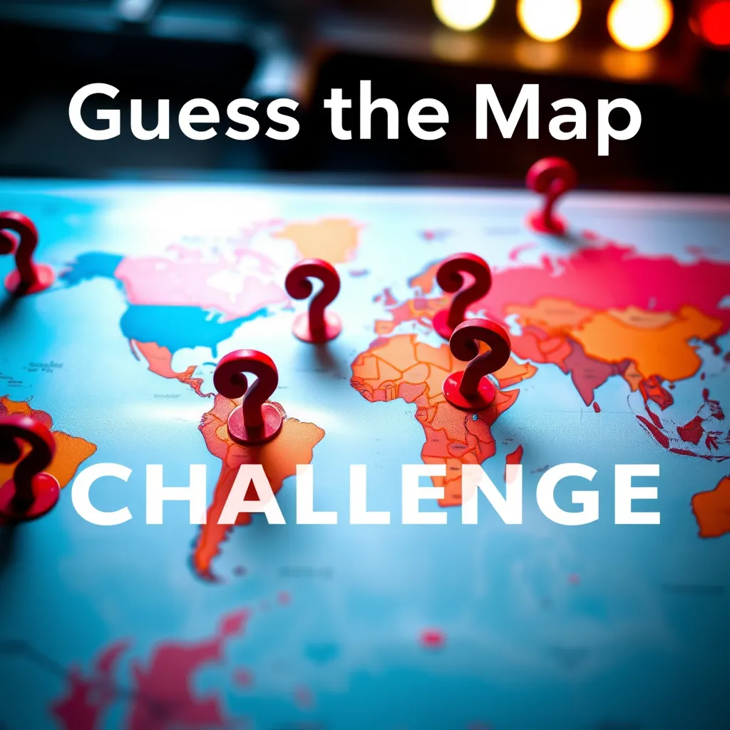 Guess the Map: A Fun Challenge for Geography Enthusiasts : LevelUpTalk