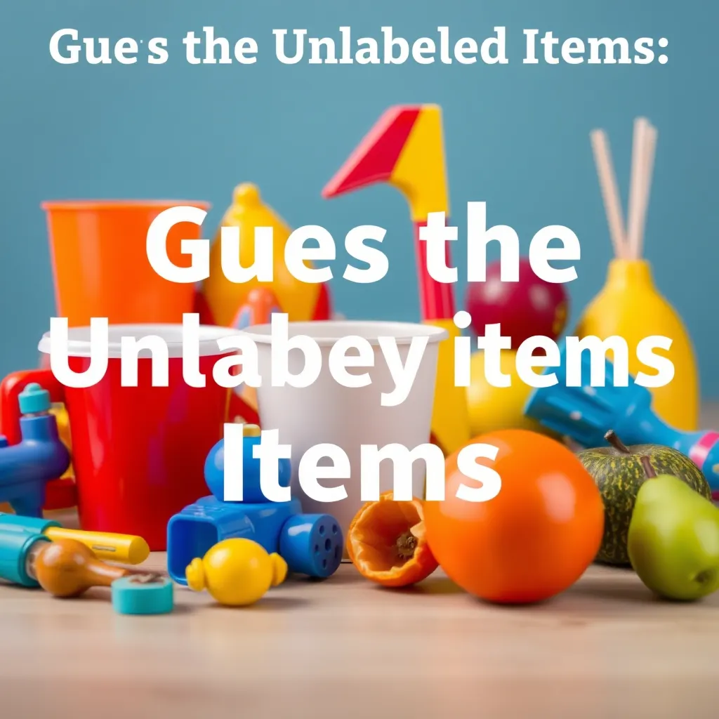 Identifying the Mystery Items: A Fun Challenge : LevelUpTalk