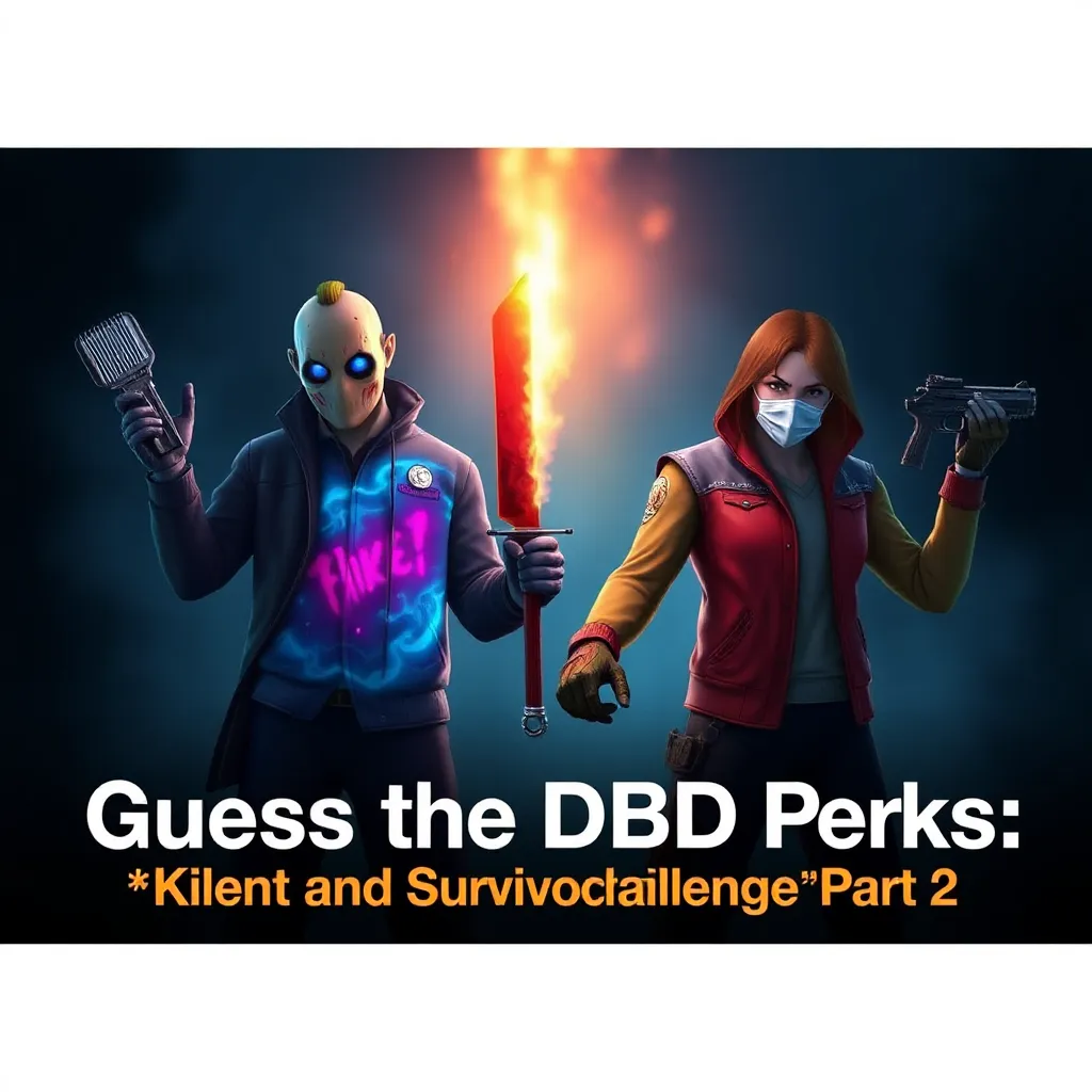 Guess the DBD Perks: Killer and Survivor Challenge Part 2! : LevelUpTalk