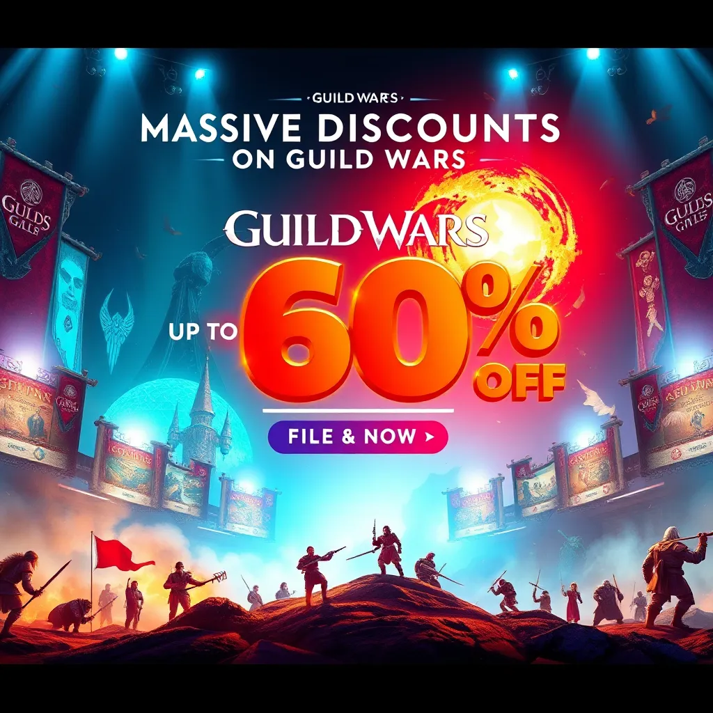 Massive Discounts on Guild Wars Franchise: Up to 60% Off! : LevelUpTalk