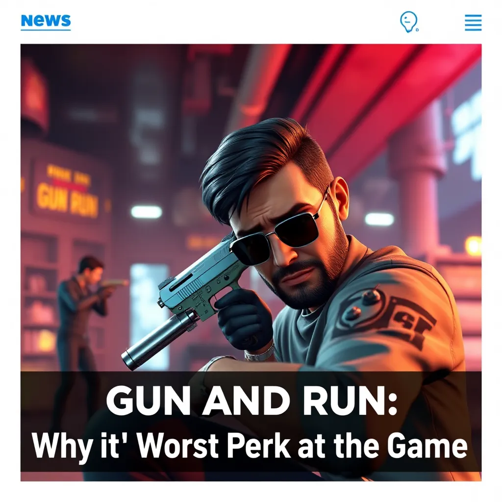Gun and Run: Why It’s the Worst Perk in the Game : LevelUpTalk