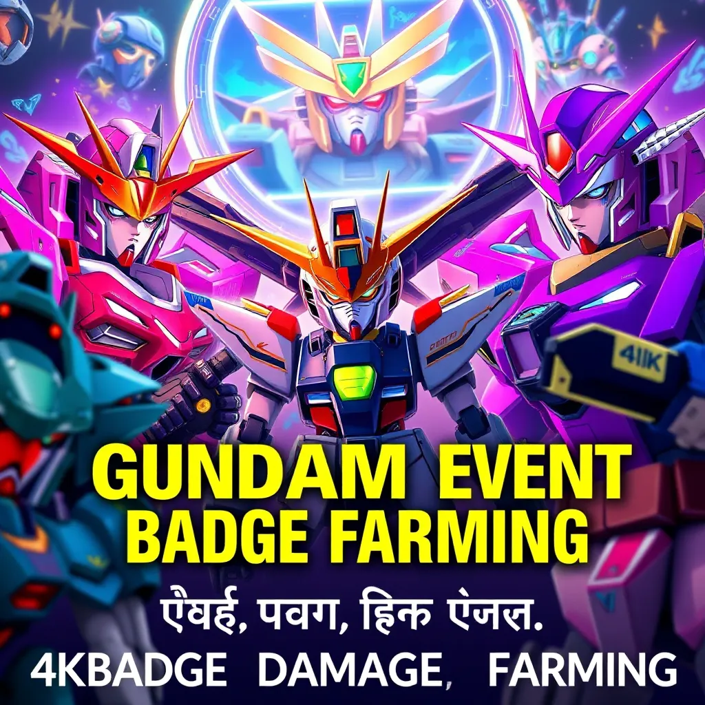 Gundam Event: Maximize Your 4K Badge Damage Farming : LevelUpTalk