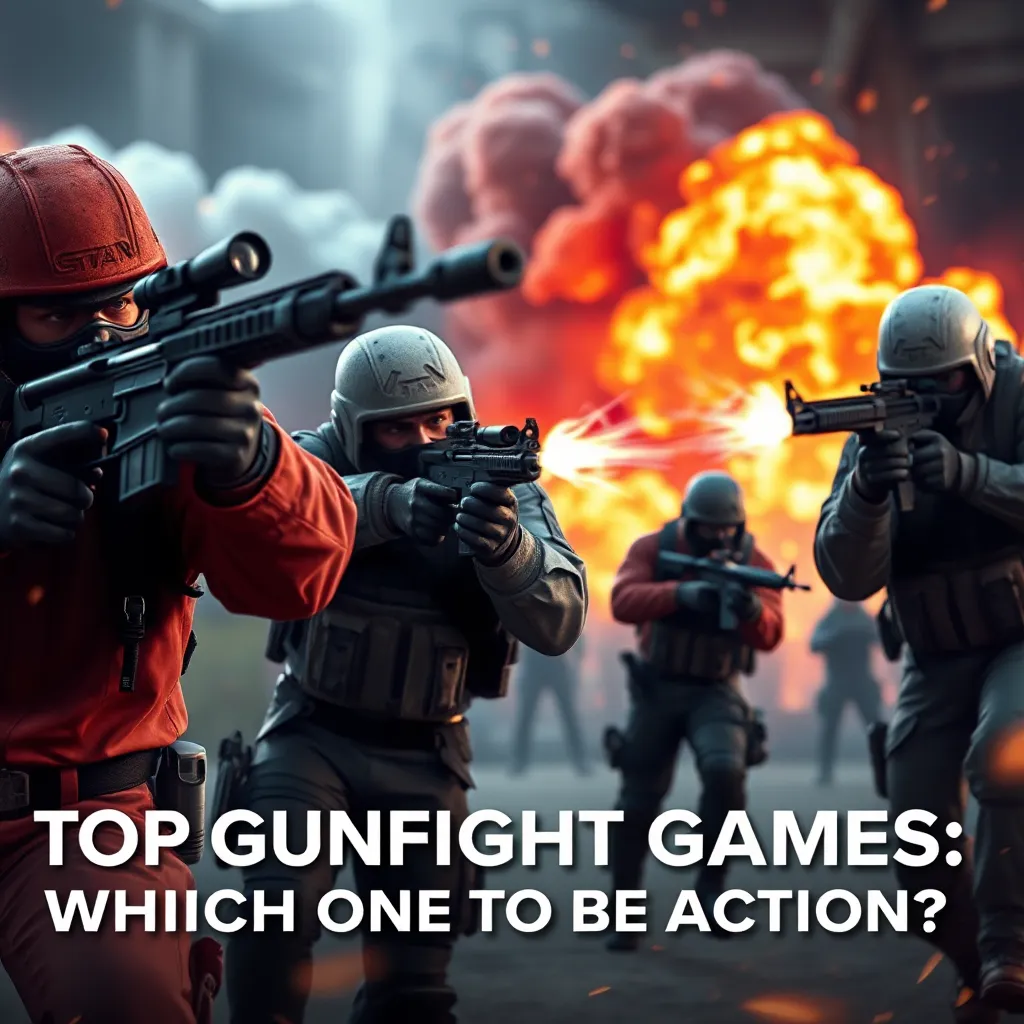 Top Gunfight Games: Which One Has the Most Action? : LevelUpTalk