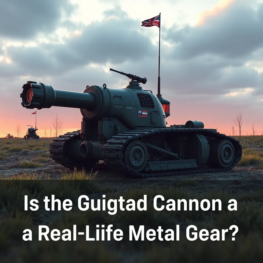 Is the Gustav Cannon a Real-Life Metal Gear? : LevelUpTalk