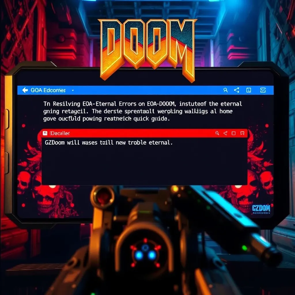 Resolving EOA-Eternal Errors on GZDoom: A Quick Guide : LevelUpTalk