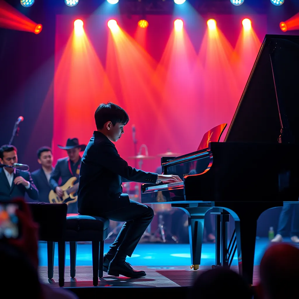 Hachu Dazzles Audiences on a $63,000 Grand Piano : LevelUpTalk