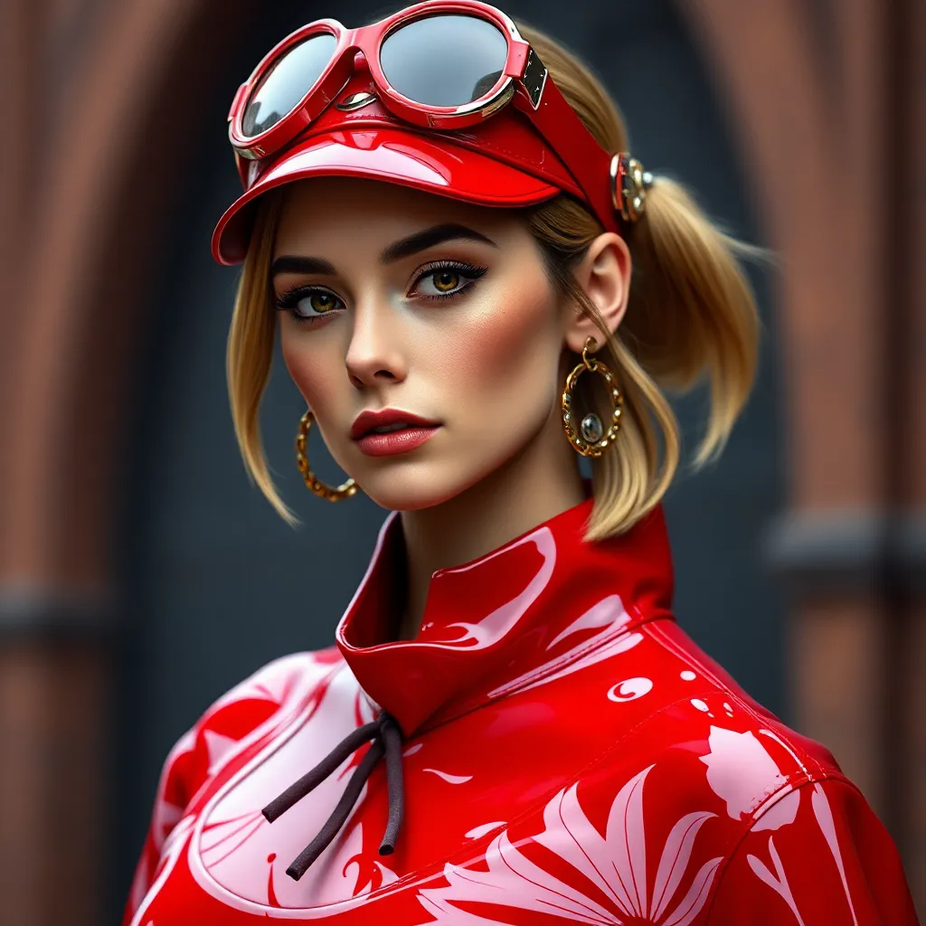 Fashion Breakdown of Hailey Scott's Crimson Knight Outfit : LevelUpTalk