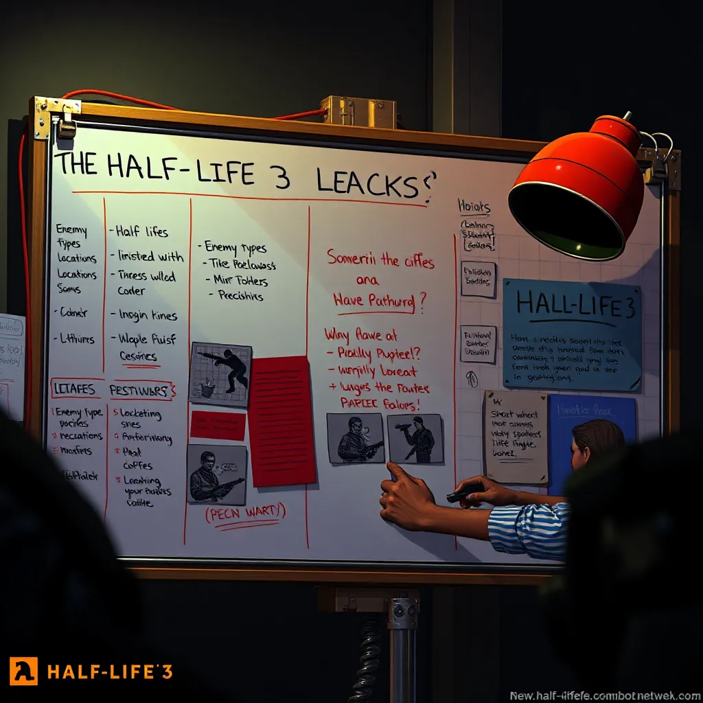 Half-Life 3 Leaks Summarized on Miro Board for Fans : LevelUpTalk