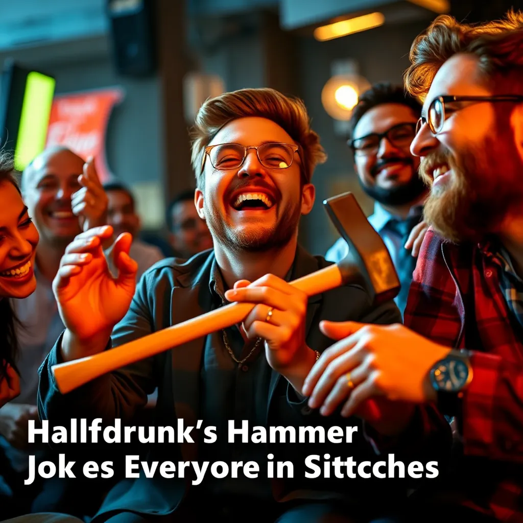 Halfdrunk's Hammer Joke Leaves Everyone in Stitches : LevelUpTalk