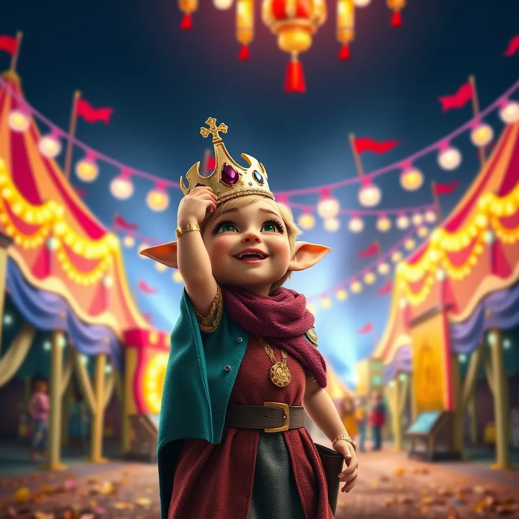 Crowning Glory: Halfling Bard's Magical Moment at Circus : LevelUpTalk