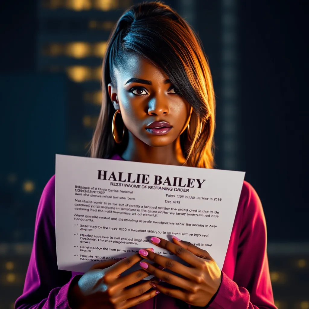 DDG Accused of Physical Abuse in Restraining Order by Halle Bailey ...