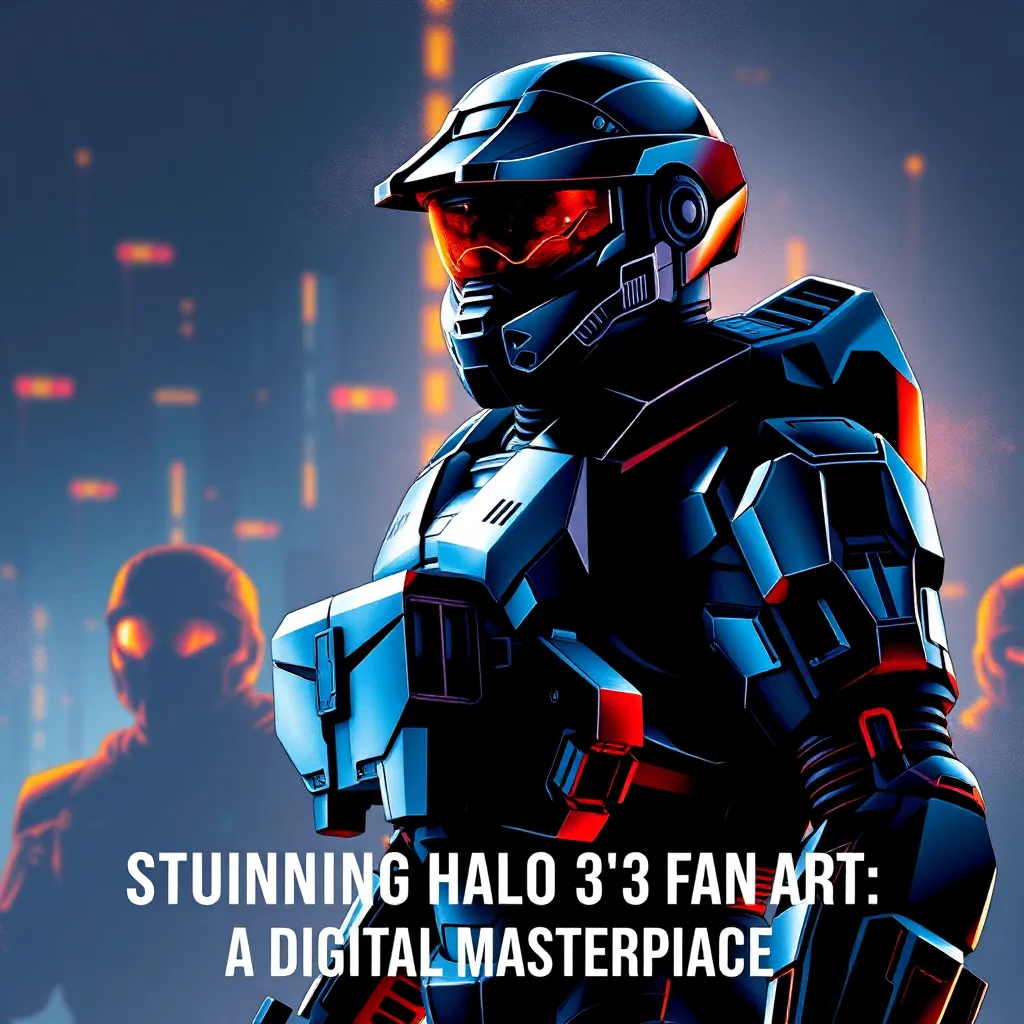 Stunning Halo 3 ODST Fan Art: A Digital Masterpiece : LevelUpTalk