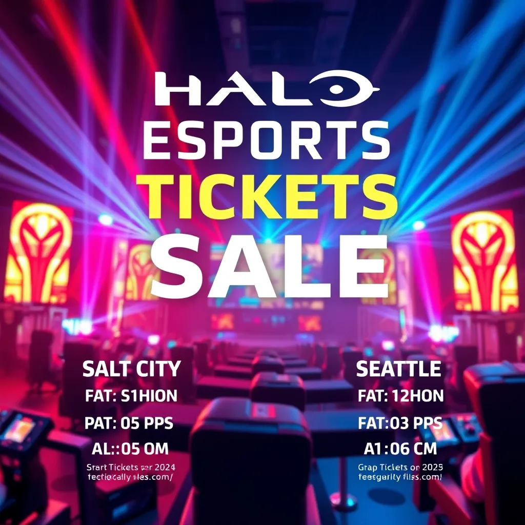 Get Your Halo Esports Tickets for 2025 Events Now! : LevelUpTalk