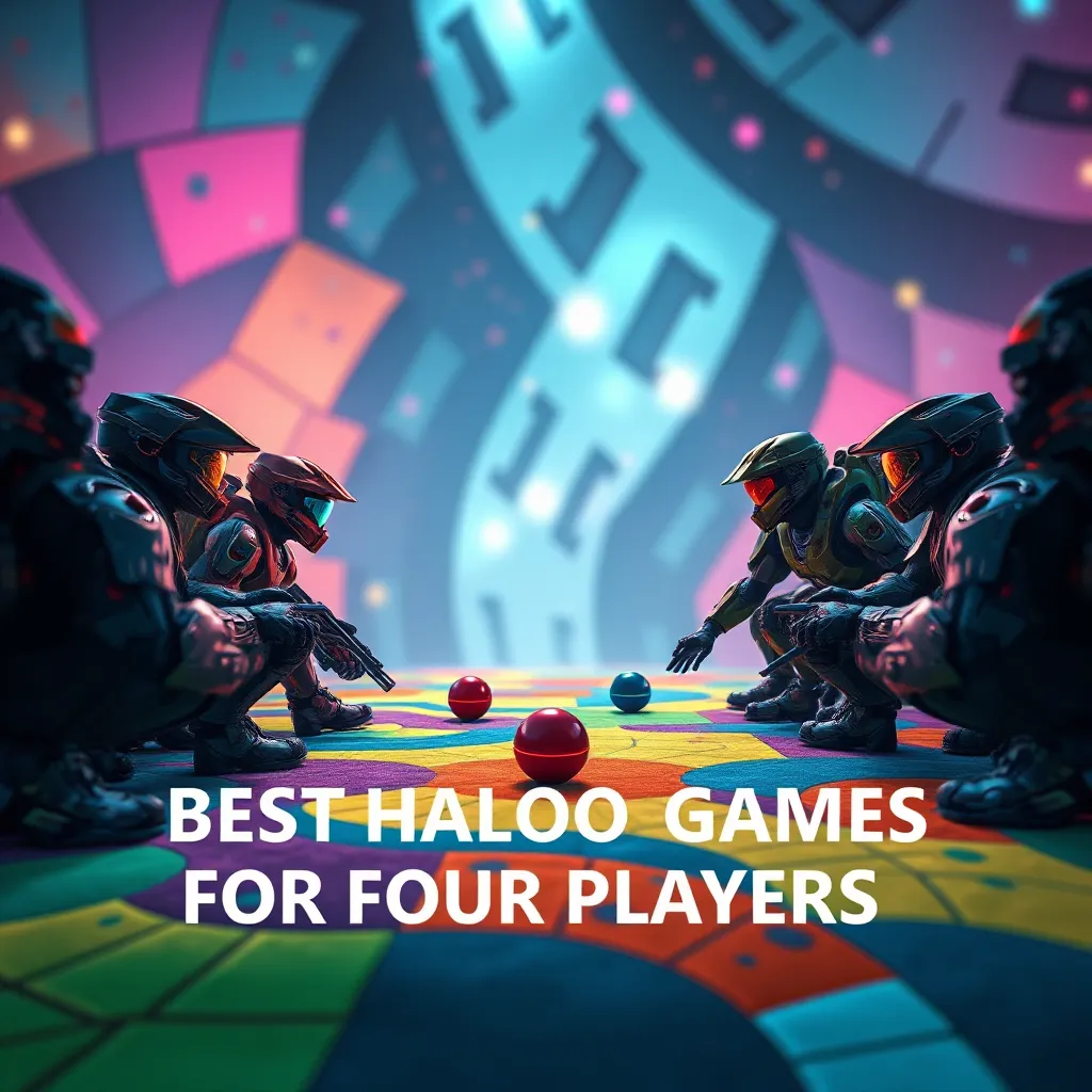 Best Halo Games for Four Players: A Guide : LevelUpTalk