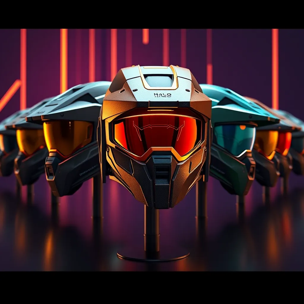 Epic Comparison of Halo Helmets from Infinite Game : LevelUpTalk