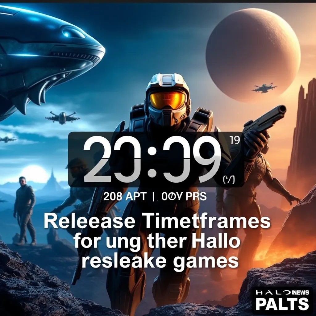 Release Timeframes for Upcoming Halo Remake Games : LevelUpTalk