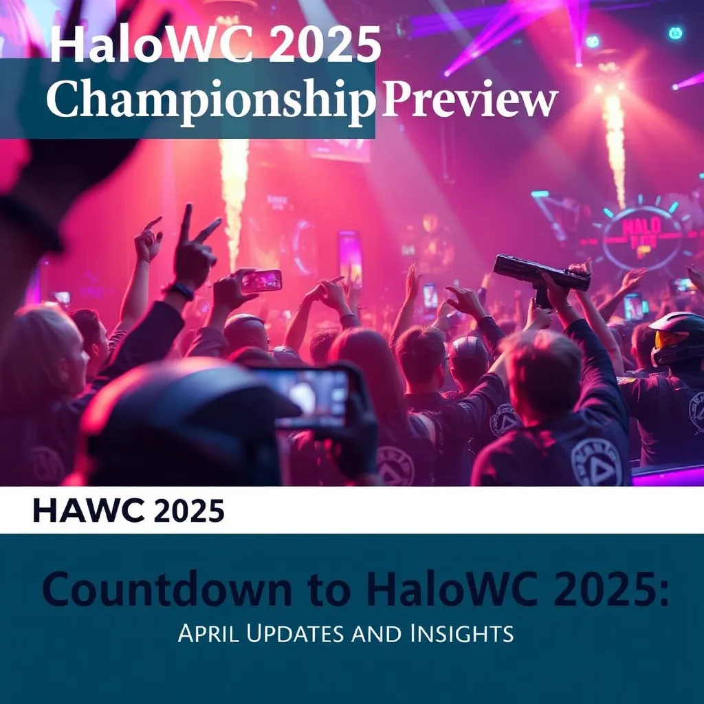Countdown to HaloWC 2025: April Updates and Insights : LevelUpTalk