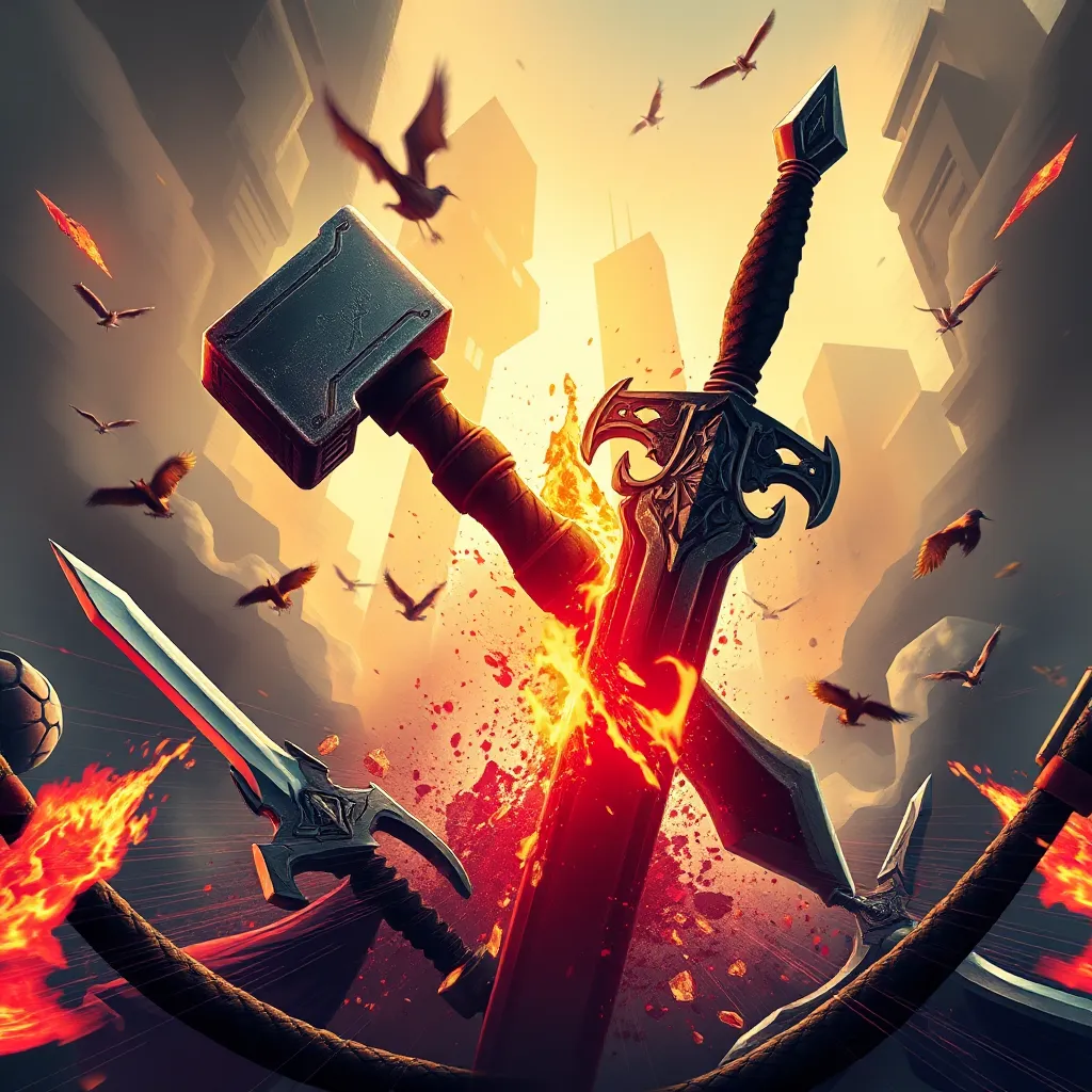 Choosing Your Next Weapon: Hammer or Great Sword? : LevelUpTalk