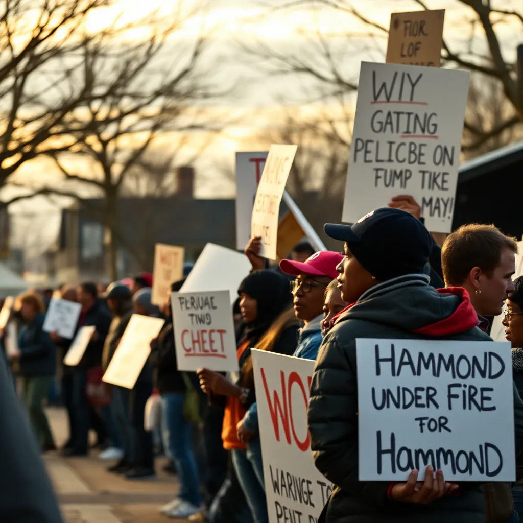 Hammond Under Fire: Community Demands Action Now : LevelUpTalk