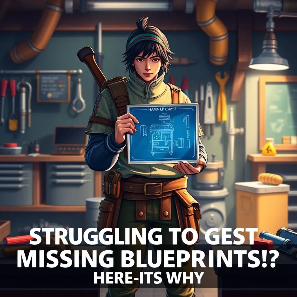 Struggling to Get Missing Blueprints? Here's Why : LevelUpTalk