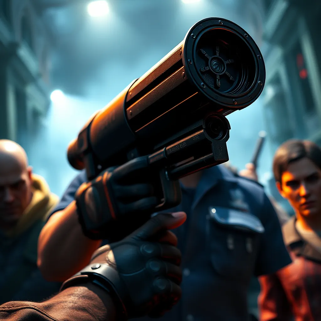 Unlocking the Hand Cannon in RE4: Mercenaries Fun! : LevelUpTalk