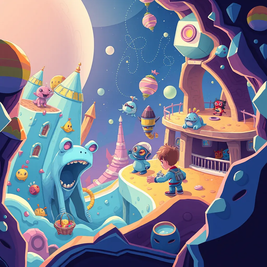 Explore the Exciting Hand-Drawn Space Adventure Demo : LevelUpTalk