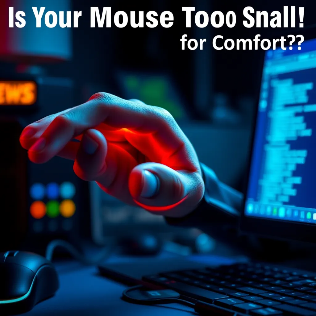 Is Your Mouse Too Small for Comfort? : LevelUpTalk
