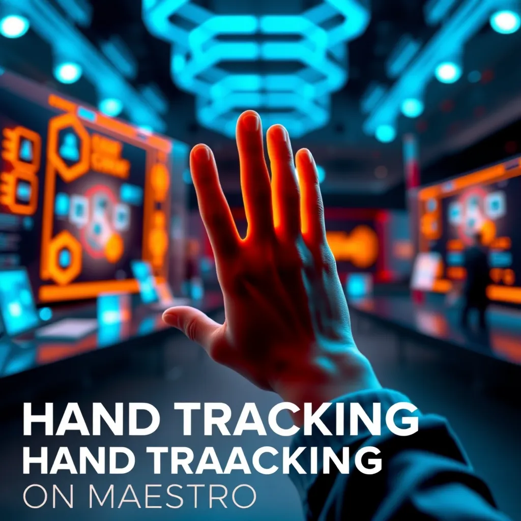 Exploring Hand Tracking Technology on Maestro : LevelUpTalk