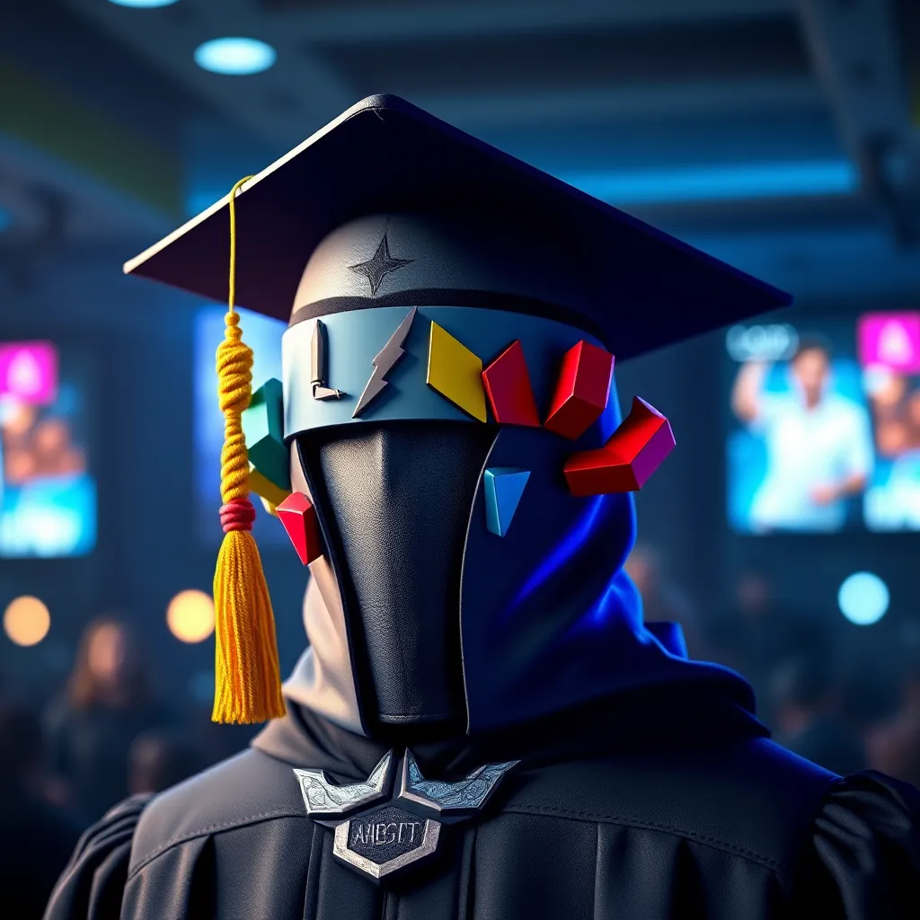 Handcrafted AC Unity Graduation Cap: A Personal Creation : LevelUpTalk