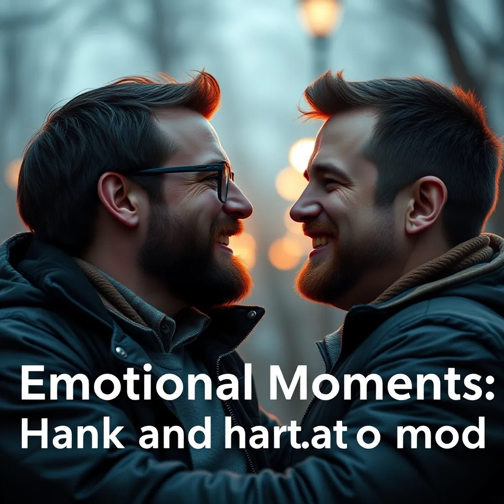 Emotional Moments: Hank and Connor's Heartfelt Bond : LevelUpTalk