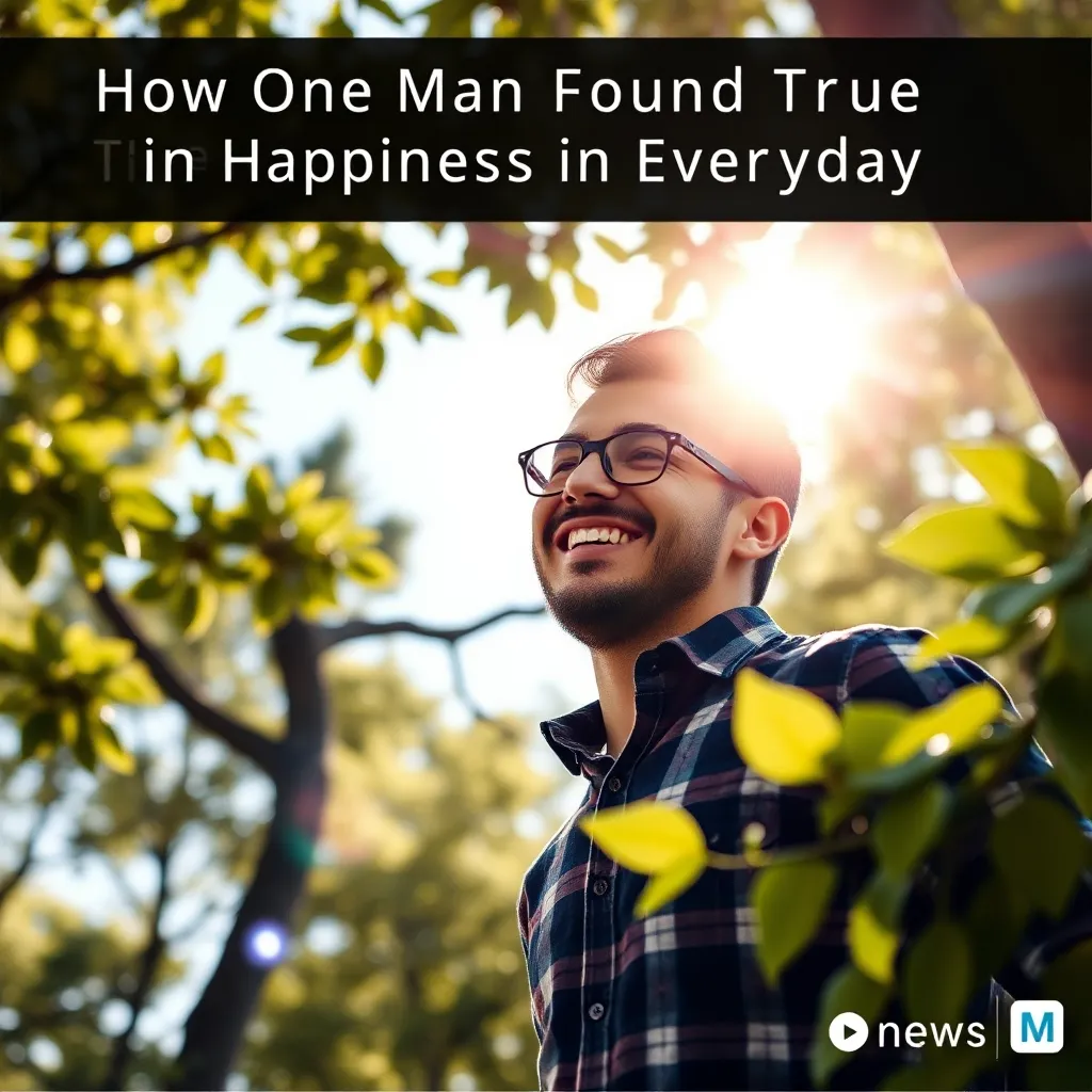 How One Man Found True Happiness in Everyday Life : LevelUpTalk