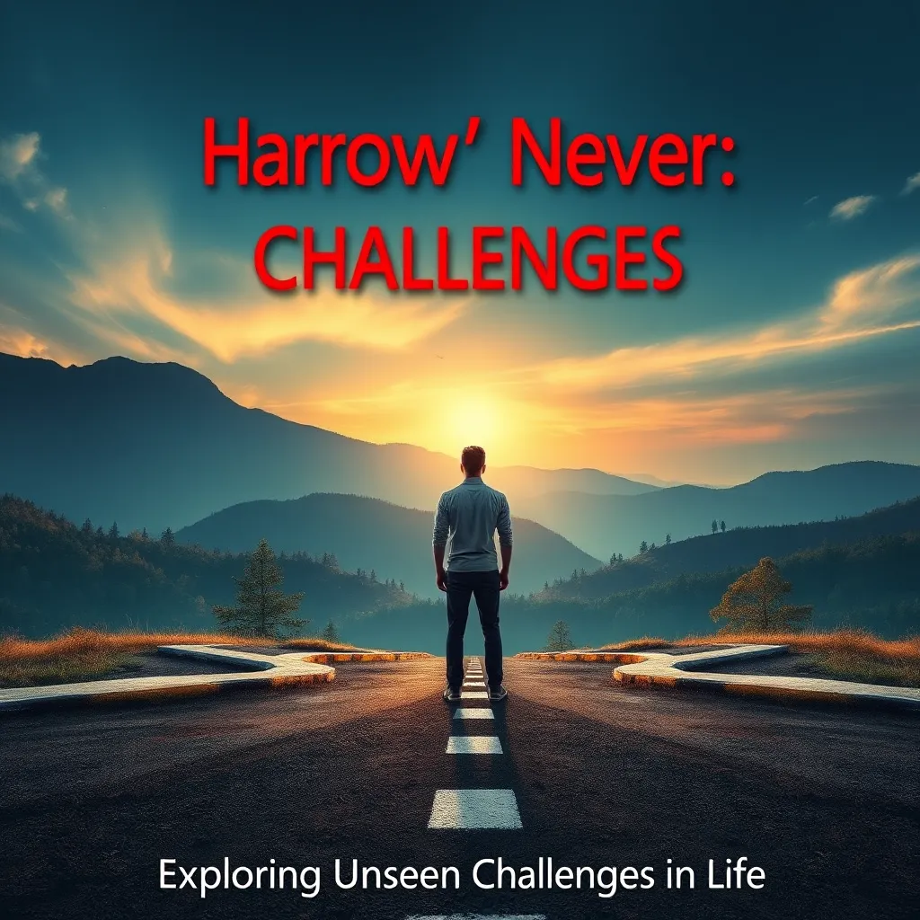 Harrow Never: Exploring Unseen Challenges in Life : LevelUpTalk