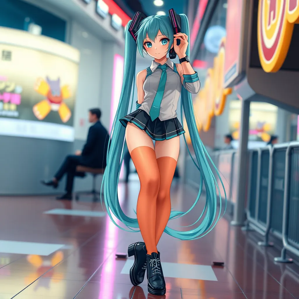 Debate Over Hatsune Miku’s Leg Aesthetics Heats Up Online : LevelUpTalk