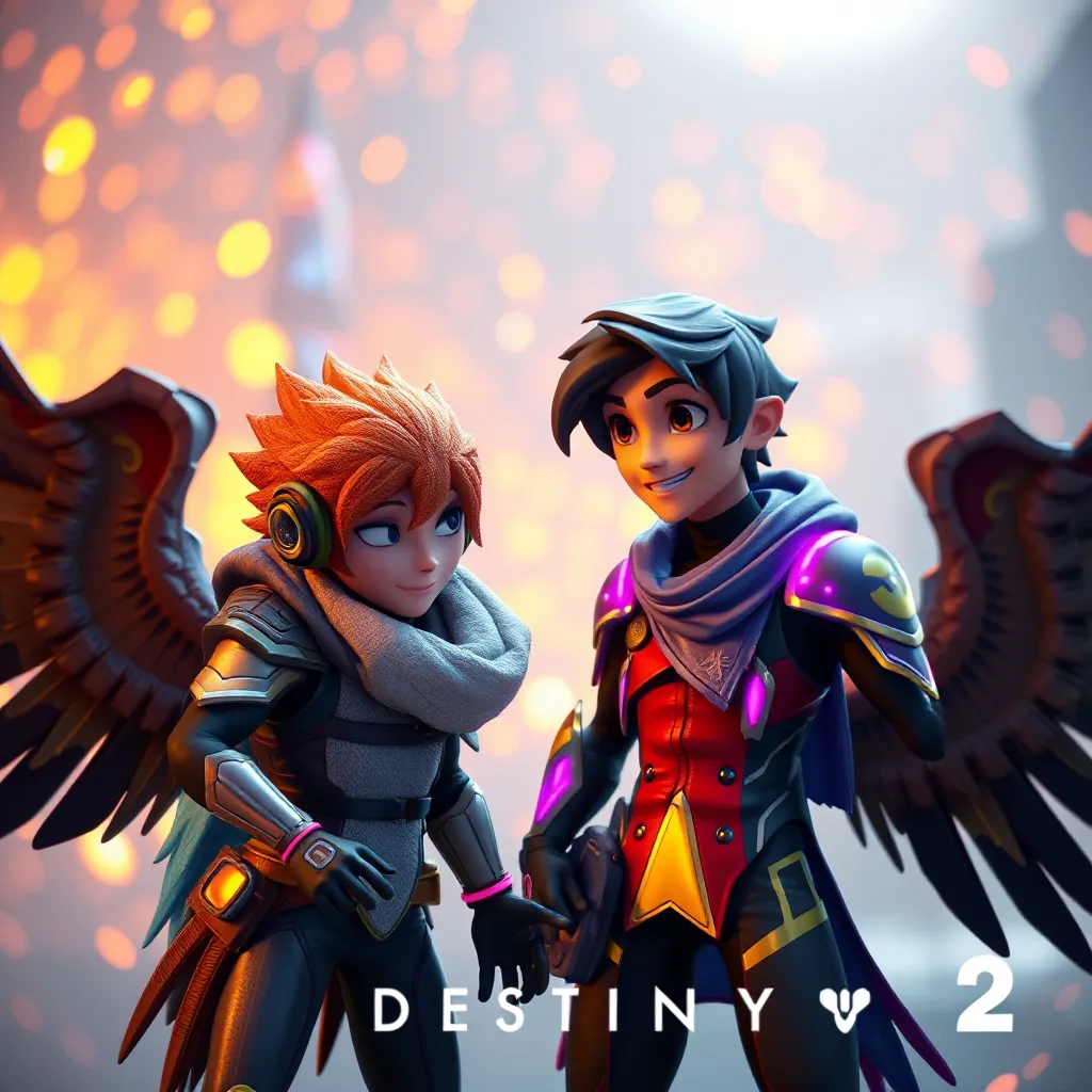 Hawk and Requiem’s Misadventures in Destiny 2 Animation : LevelUpTalk