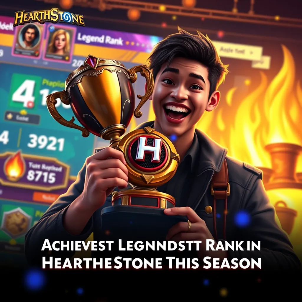 Achieving the Highest Legend Rank in Hearthstone This Season : LevelUpTalk