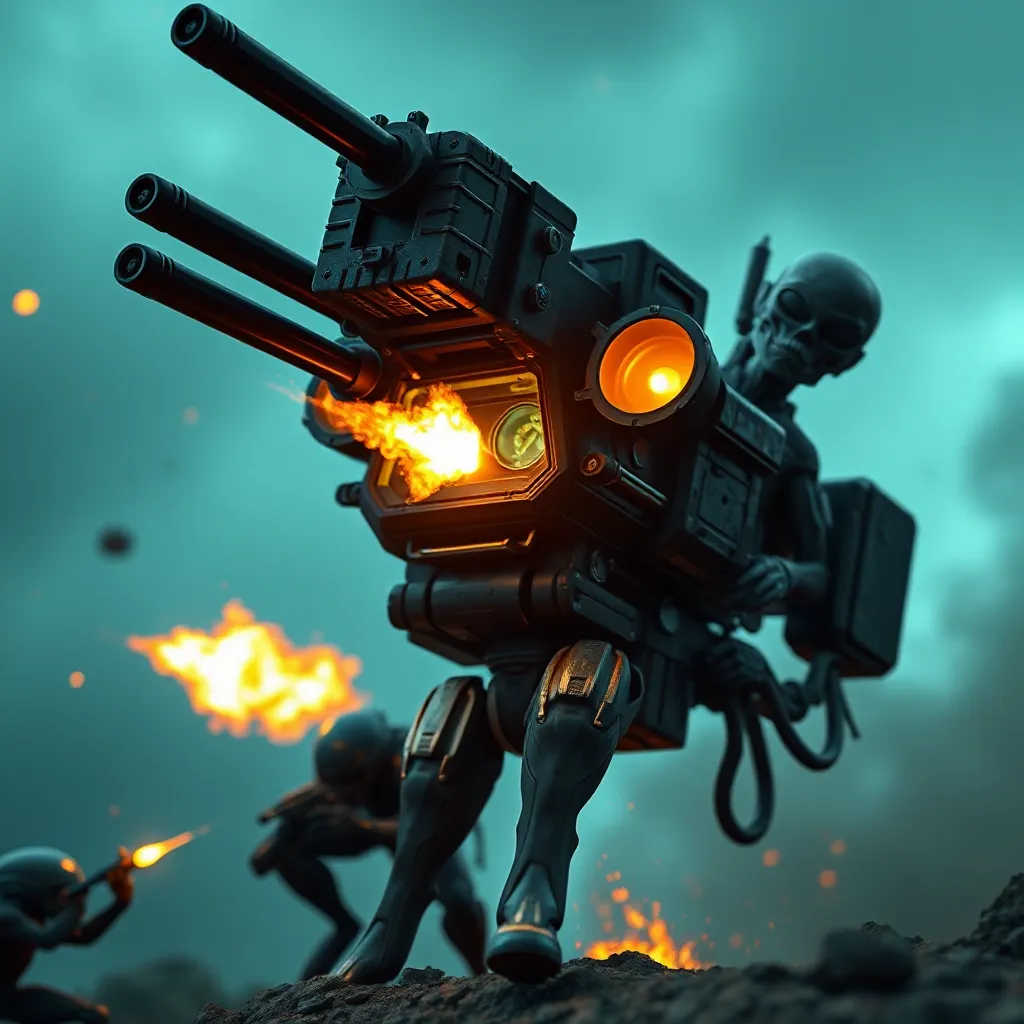 Aliens: Fireteam Elite - Heavy Turret Showcase Explained : LevelUpTalk