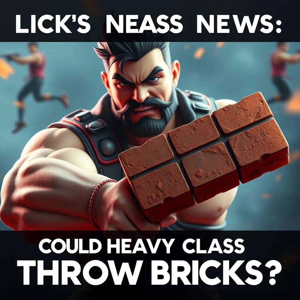 Could Heavy Class Players Throw Bricks? : LevelUpTalk