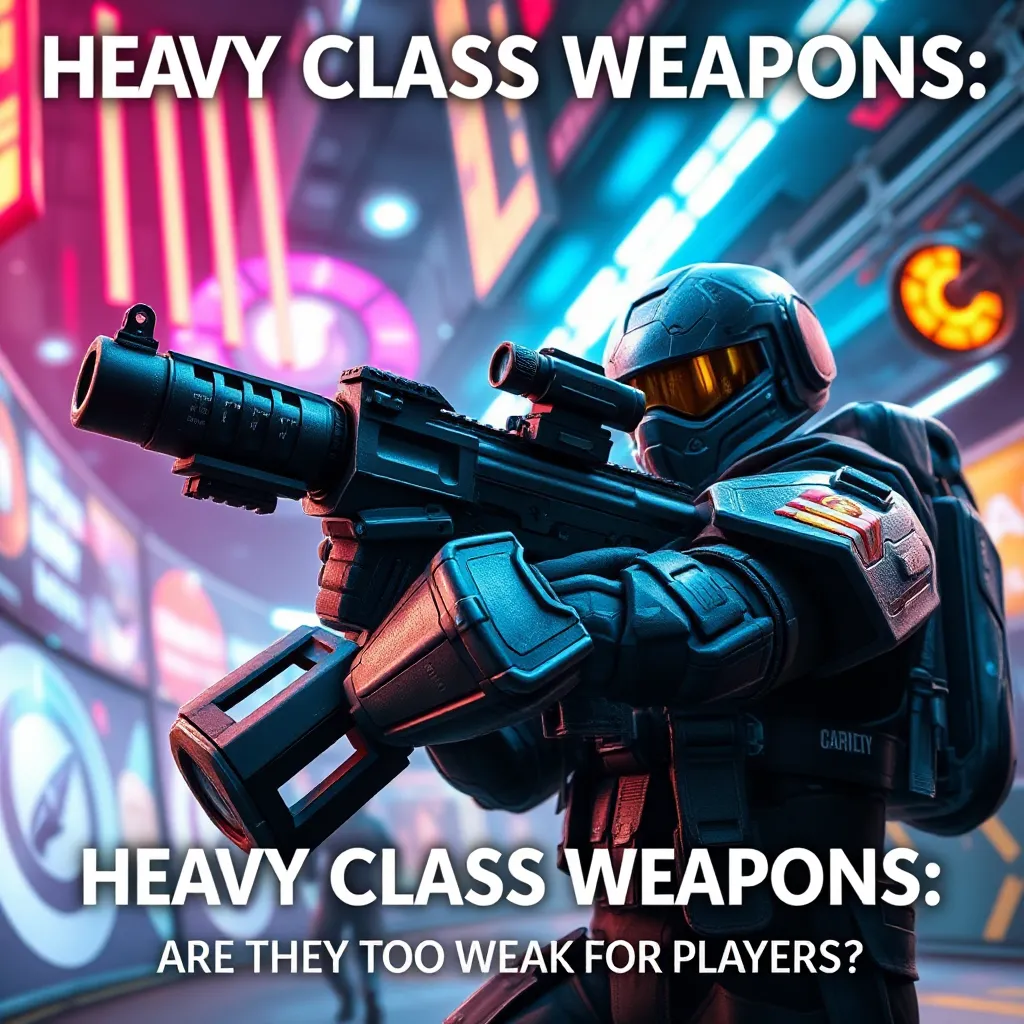 Heavy Class Weapons: Are They Too Weak for Players? : LevelUpTalk