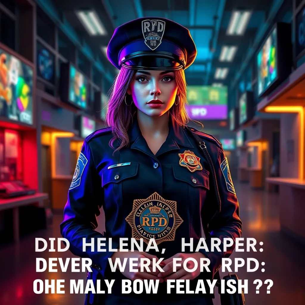 Did Helena Harper Ever Work for RPD or Just Playing? : LevelUpTalk