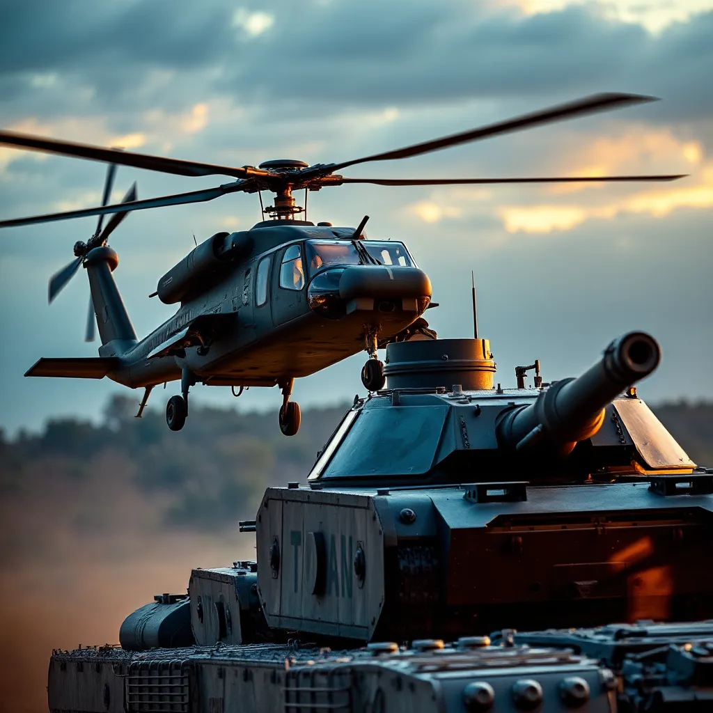 When Helicopters Interact with Tanks: An Unlikely Encounter : LevelUpTalk