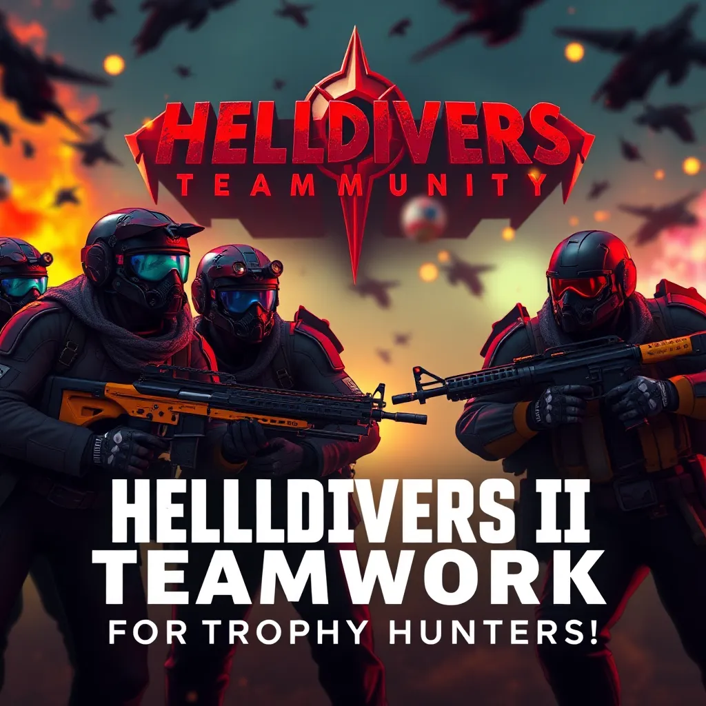 Join the Helldiver II Community for Trophy Hunters! : LevelUpTalk