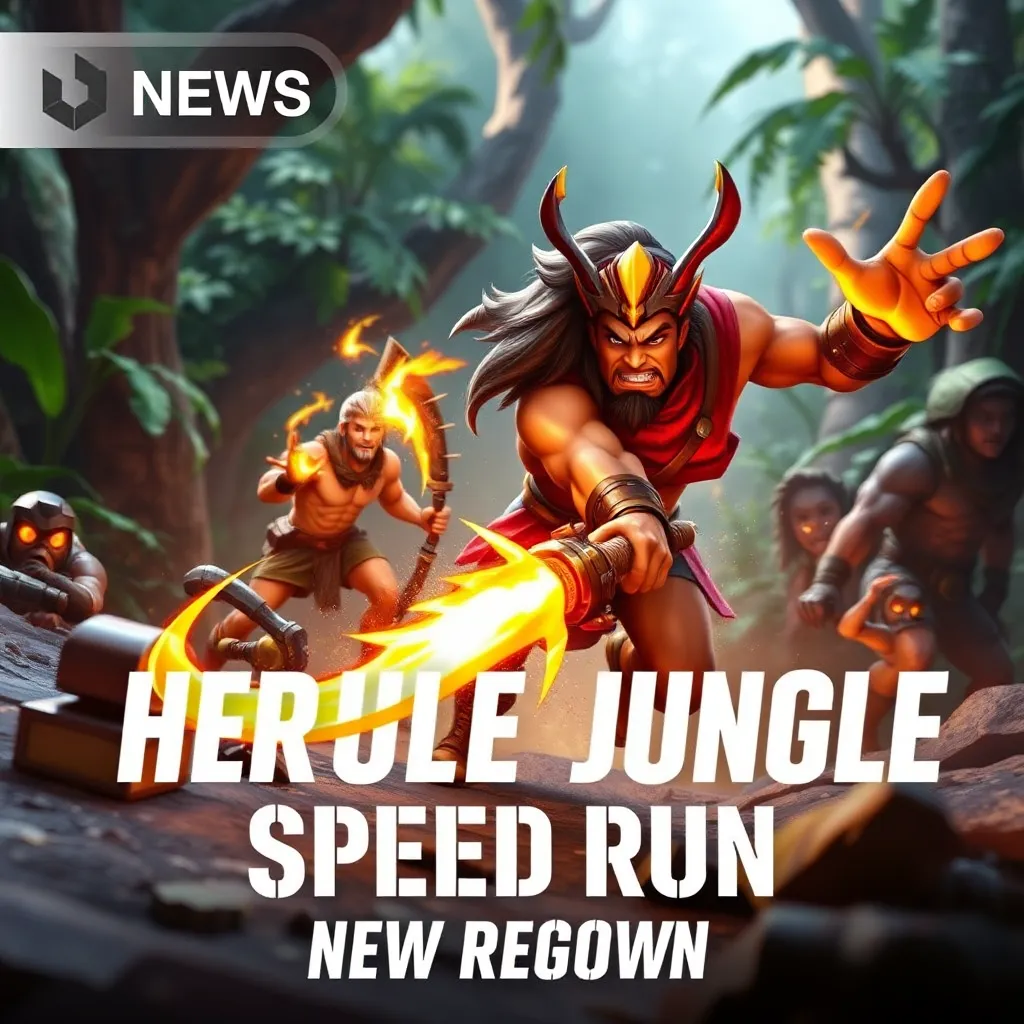 Hercules Jungle Speed Run: Fast Wins with New Regrowth : LevelUpTalk