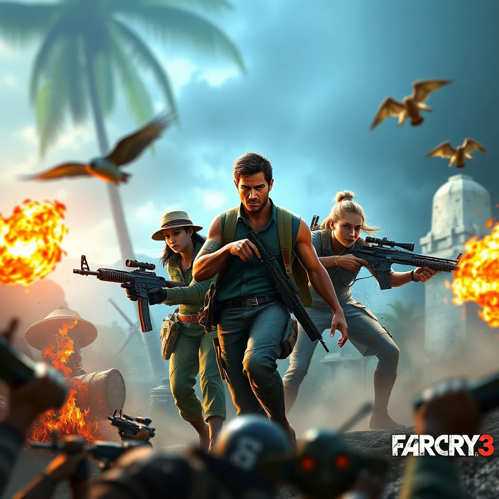 Uncharted Heroes Ambushed in Far Cry 3's Rakyat Islands : LevelUpTalk