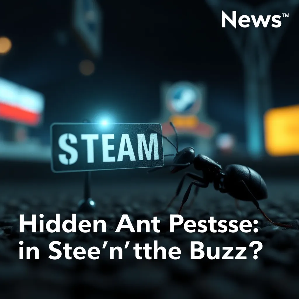 Hidden Ant Message in Steam Trailer: What’s the Buzz? : LevelUpTalk
