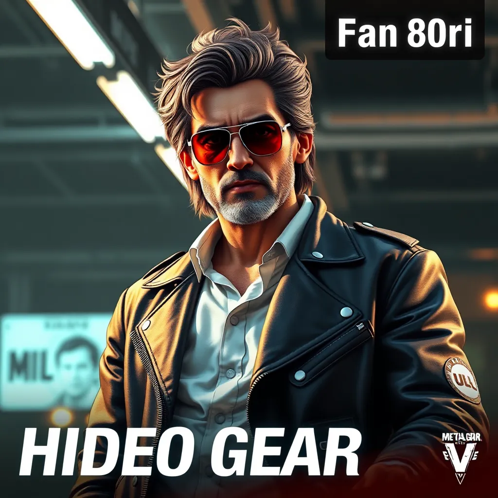 Imagining Hideo's 80s Look in Metal Gear Solid V : LevelUpTalk
