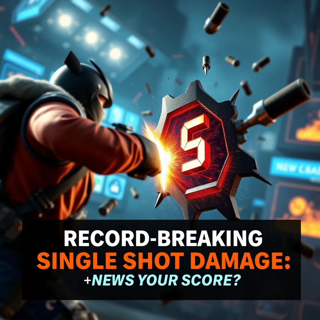 Record-Breaking Single Shot Damage: What's Your Score? : LevelUpTalk