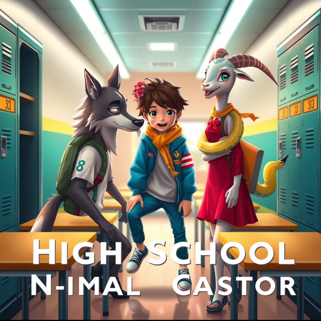 Romance Visual Novel: Animal Characters in High School : LevelUpTalk