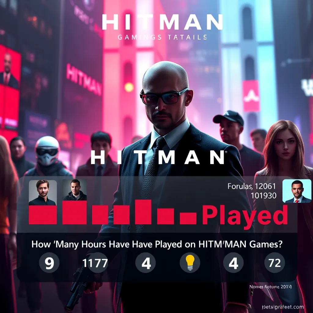 How Many Hours Have People Played on HITMAN Games? : LevelUpTalk