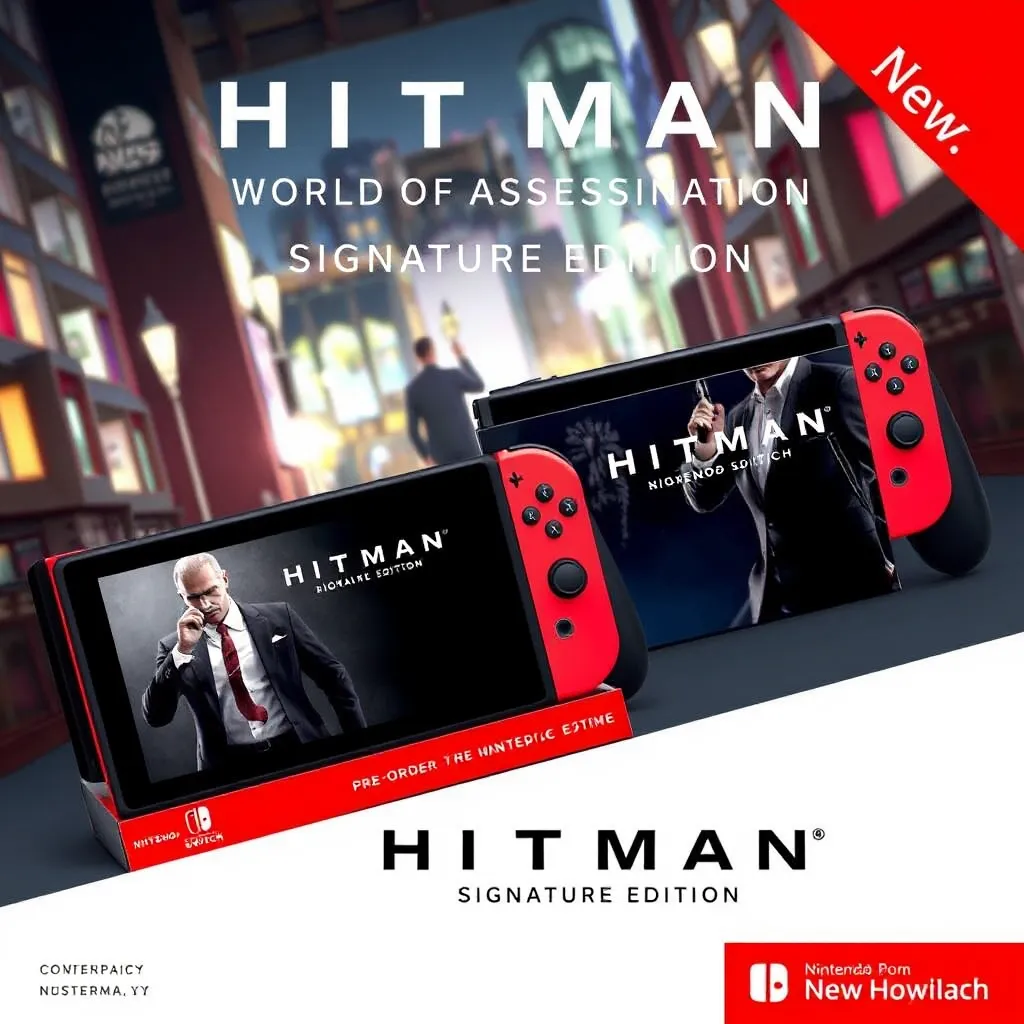 HITMAN World of Assassination Signature Edition Pre-order : LevelUpTalk