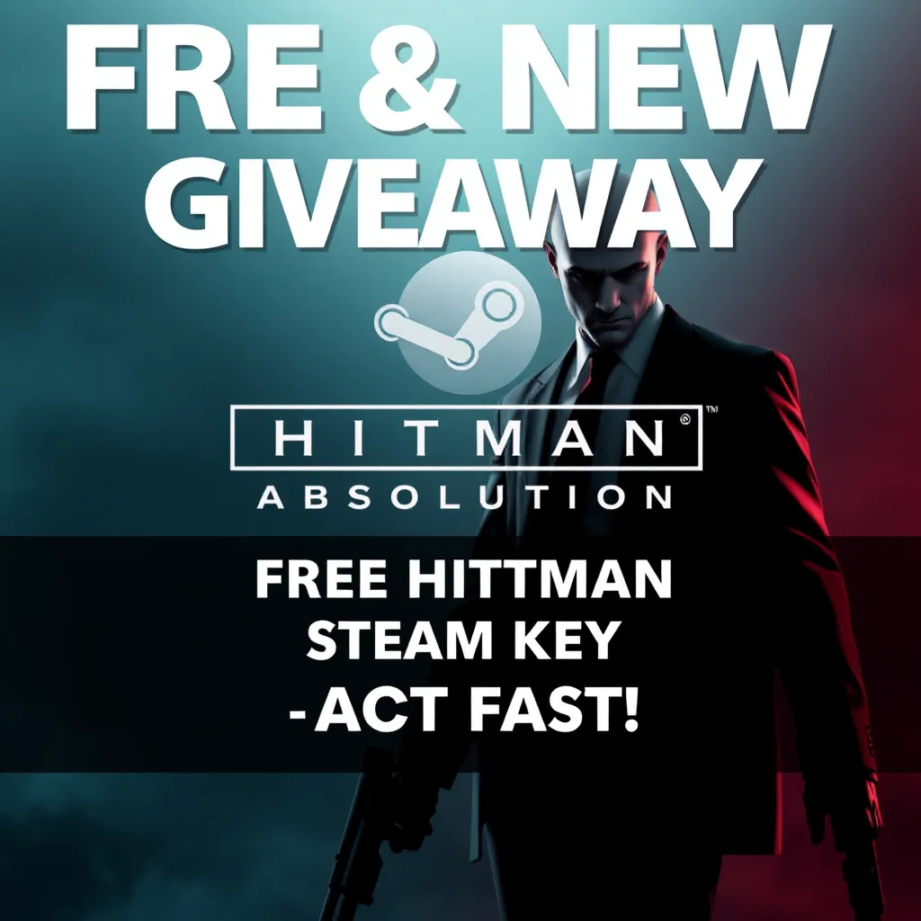 Free Hitman Absolution Steam Key Giveaway - Act Fast! : LevelUpTalk